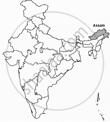Locate and label the following on an outline map of India: The most ...