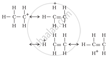 Hyperconjugation involves delocalisation of: (i) Electrons of carbon ...