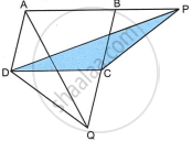 Area of ΔPCD = 10 cm2. Find the area of ΔADQ and parallelogram ABCD ...