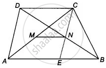 Prove that the line joining the mid-points of the diagonals of a ...