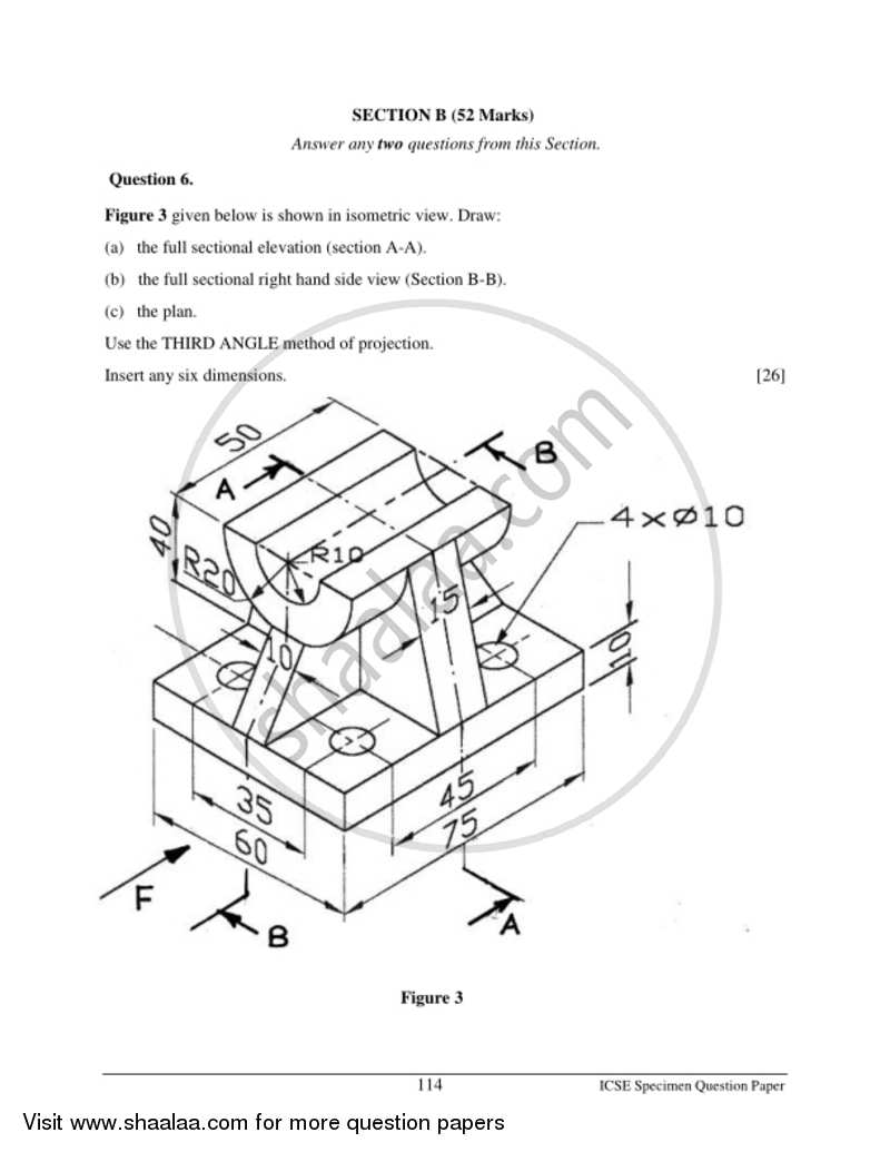 Technical Drawing Applications 2016-2017 (English Medium) ICSE Class 10 ...