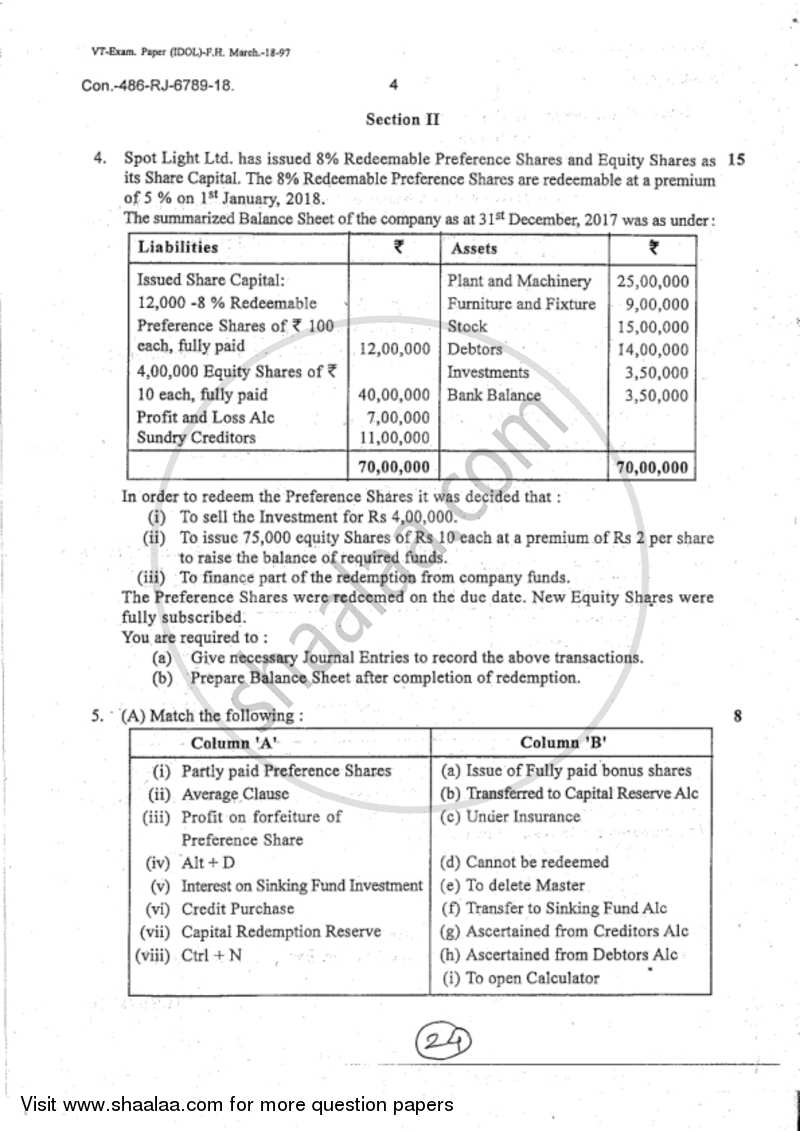 Accounts 2 - Accounting and Financial Management 2018-2019 BCom IDOL ...
