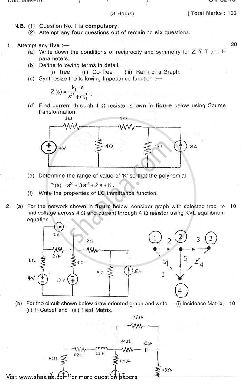 Electrical Network Analysis Problems And Solutions At Makayla Sleath Blog Electrical Network Analysis Problems And Solutions At Makayla Sleath Blog