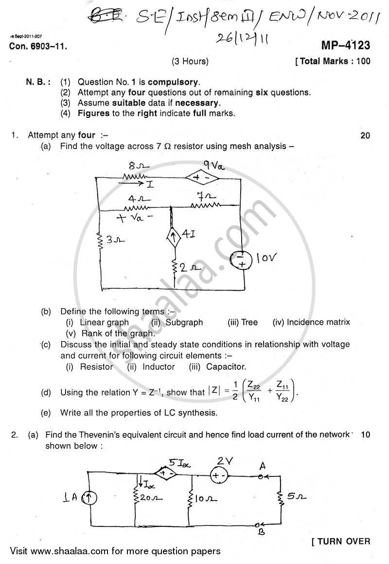 Electrical Network Analysis Problems And Solutions At Makayla Sleath Blog Electrical Network Analysis Problems And Solutions At Makayla Sleath Blog