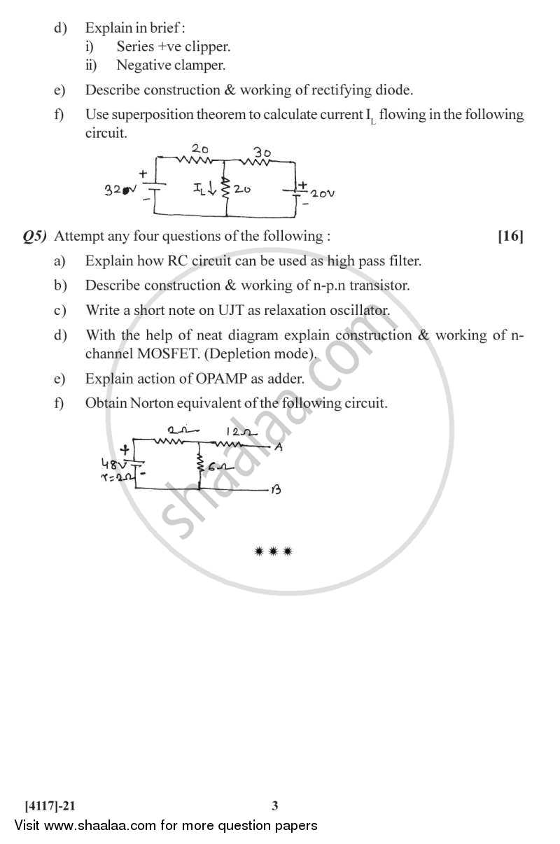 Principles of Analog Electronics 2012-2013 B.Sc Electronic Science ...